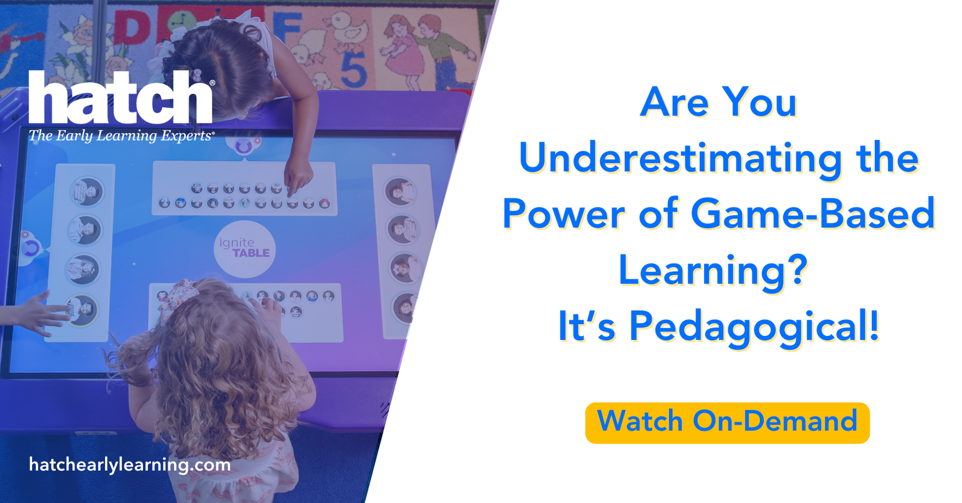 Hatch Webinar | Are You Underestimating the Power of Game-Based Learning? It's Pedagogical!